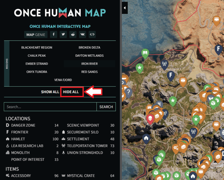 【OnceHuman】生体兵器パーツ（ミミック）を入手する方法（マップ固定） | OYAGY.COM